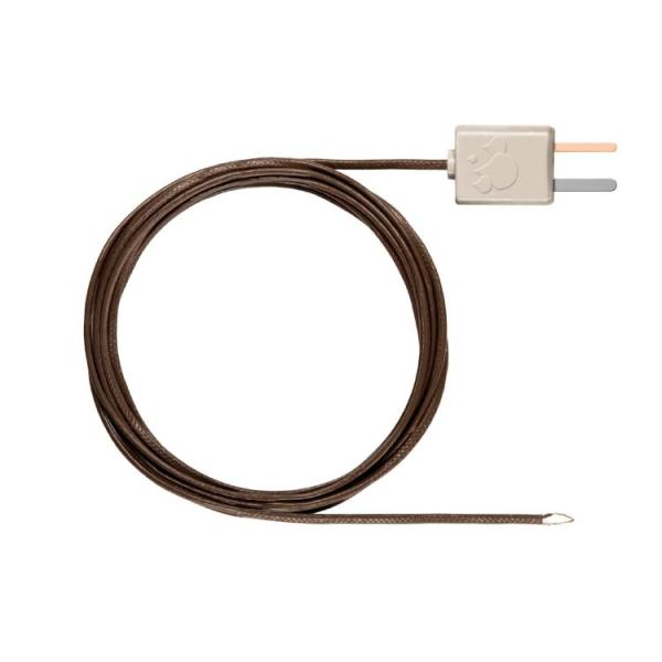 ■T熱電対フレキシブルプローブ PTFE被覆 0603-0646の特長●フレキシブル温度プローブは+250℃までの高温に対応しており、食品調理中のオーブン内の温度測定も可能です。●精度の高いT熱電対センサを採用●プローブケーブルは 耐熱性の...