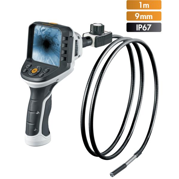 ■工業用内視鏡 ビデオフレックスG4アーク 082245Aの特長●3.5インチTFT大画面モニターを搭載した工業用内視鏡スコープです●ダイヤル操作でカメラ先端部を両サイド各130°角度調整可能です●カメラケーブルは用途に合わせて付け替えが出...