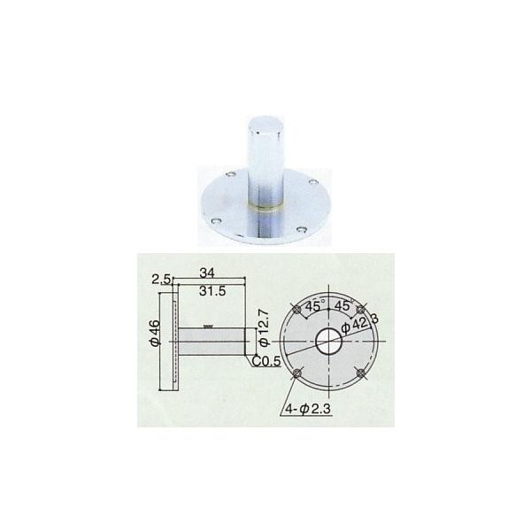 ■裏蓋　ポストバック GB-4A の特長●φ12.7の支柱部をクランプして使用します●裏ぶた外径(φmm)…46.0●適用器種…107, 107Z, 17Z, 57, 17, 17B　　5Z, 15Z, 207S, 207W, 18, 5B...
