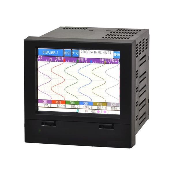 ■ペーパレスレコーダー 8098 09の特長●大容量(約100MB)内蔵メモリ搭載のデータロガーです●温度等測定したデータはSDカード(別売)へ保存します●PC用ソフトウエア付属、LANポート、イーサネット機能を標準装備●TFT液晶タッチパ...