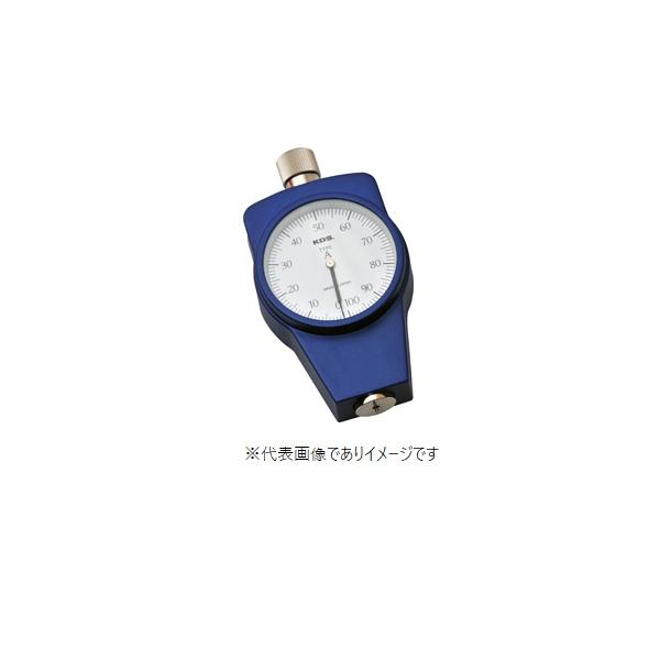 ■ゴム硬度計 標準型 DM-104Aの特長●アナログタイプの硬度測定器です●用途…一般ゴム(タイヤなど)、エラストマー、軟質プラスチック、ゴムロール、ゴムホースなどの硬さ測定●押針を測定物から離すと指針が0へと戻る標準型のデュロメーターです...