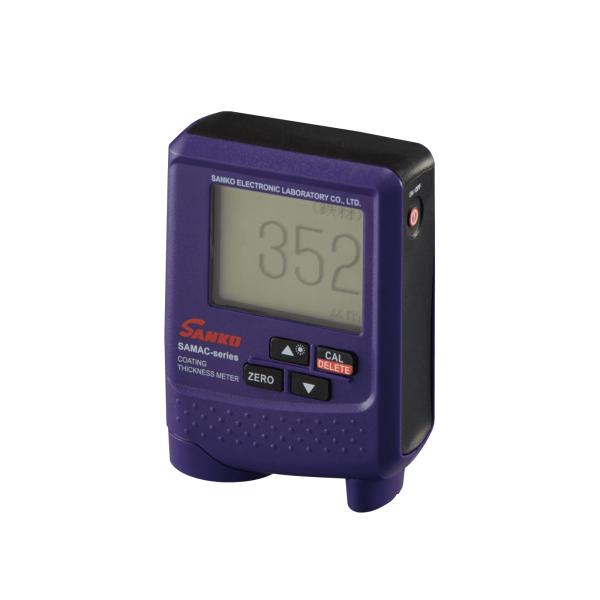 ■膜厚計 SAMAC Fの特長●鉄素地専用の膜厚測定器です●プローブと本体が一体になっている為コンパクトで持ち運びに便利です●ゼロ・標準調整もボタン操作の簡単設定が可能です●数値が読みやすい大型LCDはバックライト付で使用環境を選びません●...