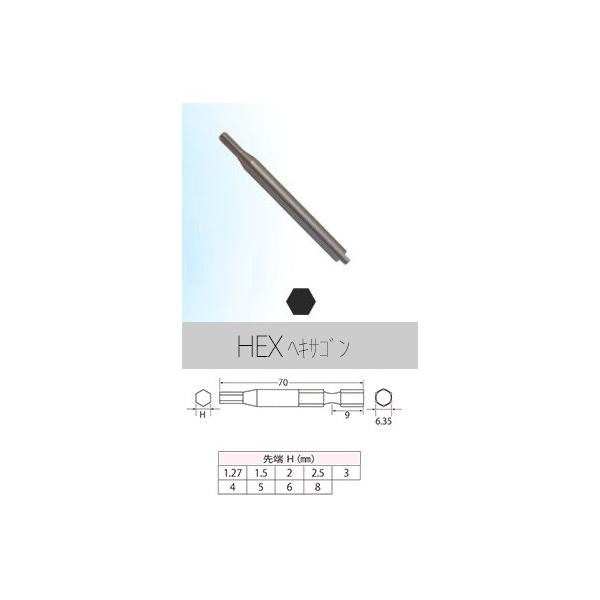 ■トルクドライバー用ヘキサゴンビットの特長●SBタイプ●先端H=3mm●全長=70mm●適用トルクドライバー(旧型式)=・CN60LTDK(N6LTDK)〜N10LTDK(N100LTDK)、・CN60STDK(N6STDK)〜N10STD...