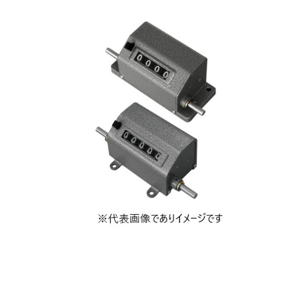 ■メカニカルカウンタ レボリューション式/5桁/両軸/右回転 SP1-101-5(I)の特長●堅牢で耐久性に優れた高速回転用機械式カウンタ●設備の軸とカップリング等で連結して回転数をカウント●各種機械・機具の動作量等の確認に最適●ボタン式リ...