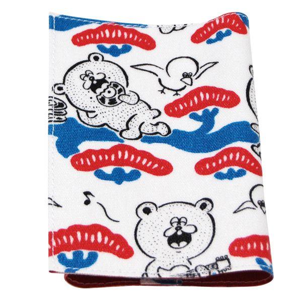 ●MATERIAL：COTTON / PVC●COLOR：BLUE / RED●SIZE：H170mm × W110mm (C) SUZUKI HIROYUKI