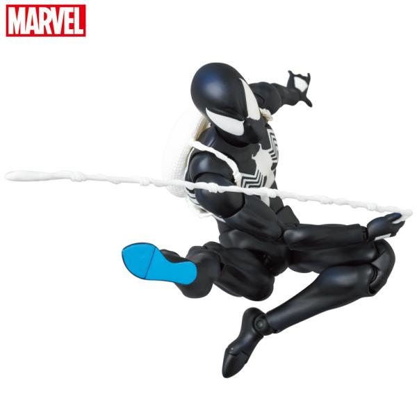 最高のフォルムと抜群の可動領域を両立！最強のアクションフィギュア！原型製作 PERFECT-STUDIO●全高約155mm●SPIDER-MAN BLACK COSTUMEの　COMIC Ver.が登場！●頭部3種付属！●ウェブパーツ、蜘蛛...
