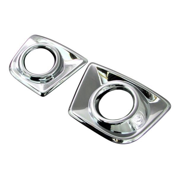 【商品概要】同一商品でも様々な名称・通称がありますので、下記に一部を記載させていただきます。ベゼル リム ガーニッシュ パネル フロント フォグ ライト ランプ カバーフォグライトフィニッシャー フォグランプフィニッシャー フロントバンパー...