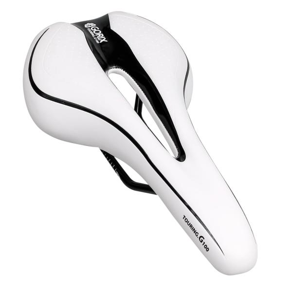 【商品概要】【BiCYCLE CLUB 2020年1月号に掲載！累計40,000個突破！】【地面からの衝撃を吸収】バックは大きなラウンド形状なので、安定して長く座れる柔らかい低反発タイプのサドルです。底面以外の厚みは、厚手のクッション素材、...