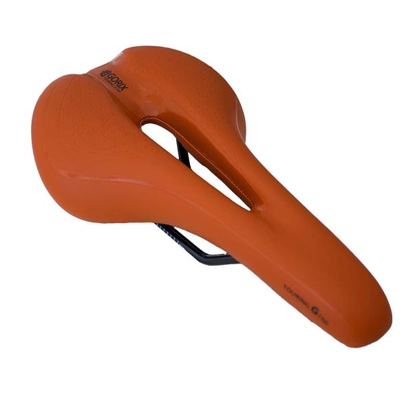 【商品概要】【BiCYCLE CLUB 2020年1月号に掲載！累計40,000個突破！】【地面からの衝撃を吸収】バックは大きなラウンド形状なので、安定して長く座れる柔らかい低反発タイプのサドルです。底面以外の厚みは、厚手のクッション素材、...