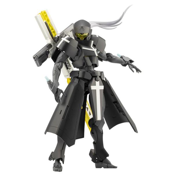 【商品概要】(C) KOTOBUKIYAメフィストと同じく素体部分は全身約54カ所が可動。「膝関節」は一重関節の構造ながら深く曲がり、スネ内部に追加された可動軸で「正座」することも可能。「つま先可動」も加えられてよりアグレッシブな演技をさせ...