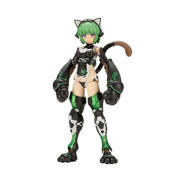 【商品概要】(C) KOTOBUKIYA駒都えーじ氏が描き起こしたイラストを元に成型色を刷新。マーキングデカールも新規デザインとなります。増加装甲やキャットアーマーのパーツを組み合わせることにより、多数の装備状態が再現可能です。キャットアー...