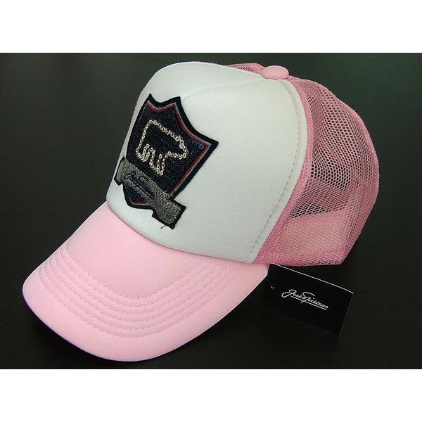 ■新品タグ付■定価6090円■ジャックニクラウス JackNicklaus■スパンコールでキラキラ輝き素敵 ロゴ等に刺繍も施しています ■フリーサイズ■後部に長さ調整ベルト付き ■本体 ポリエステル100％  メッシュ部分 ナイロン100％...