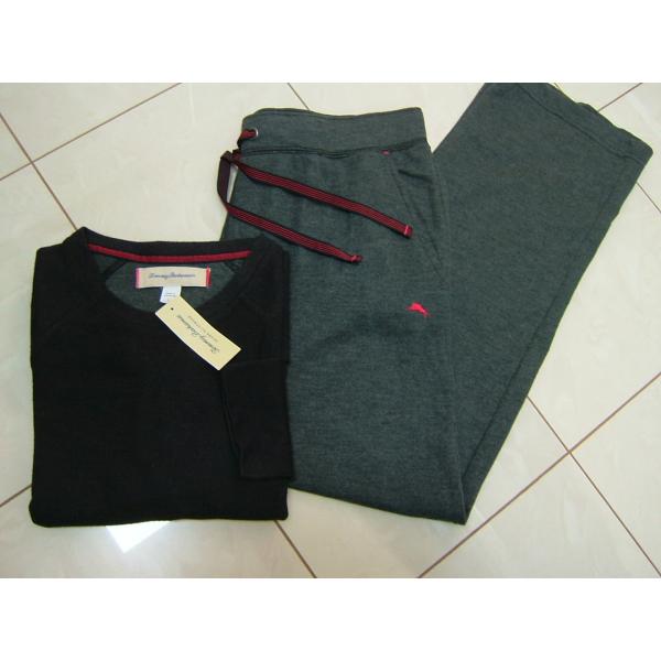 ■新品 タグ付■アメリカ 高級ブランド TOMMY BAHAMAトミーバハマ■寒い季節には良く適度に厚みもある長袖のトップスはニット風でふんわりとしたパジャマ＆ルームウェア■トミーバハマはアメリカ発のライフスタイル高級ブランド コンセプトは...