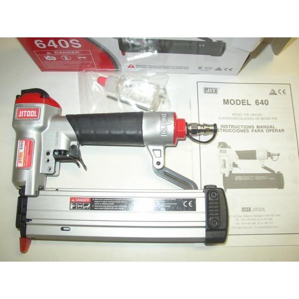 送料無料! JITOOL 40mm ピンタッカー 640S 常圧エア ピンネイル 釘打ち機 | プロカナモノ マガキ | SitePromo