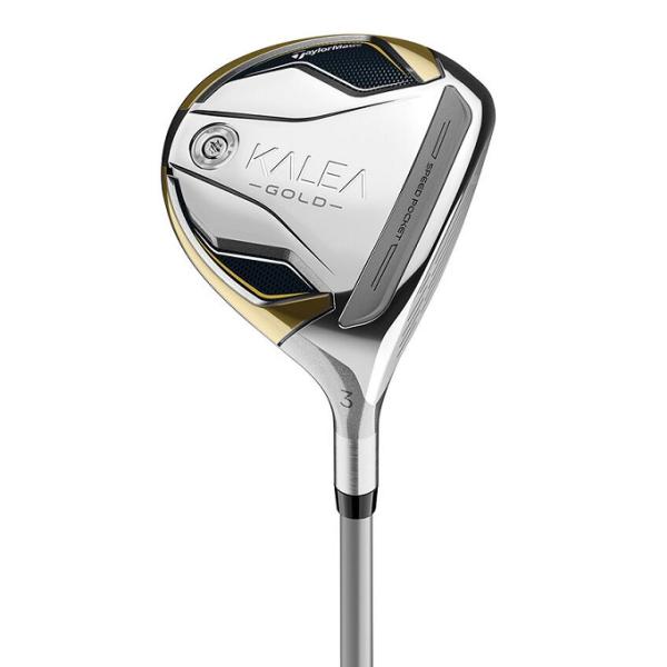 TaylorMade Kalea Gold Women's Fairway Wood！：スペック：シャフト：Kalea Gold Ultralight Graphite 40-Lロフト：16°,20°,24°<BR>レングス：4...