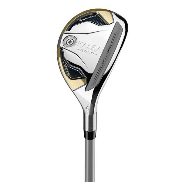 TaylorMade Kalea Gold Women's Rescue！：スペック：シャフト：Kalea Gold Ultralight Graphite 40-Lロフト：23°,27°,31°レングス：38.75"-37.75"ヘッドカ...