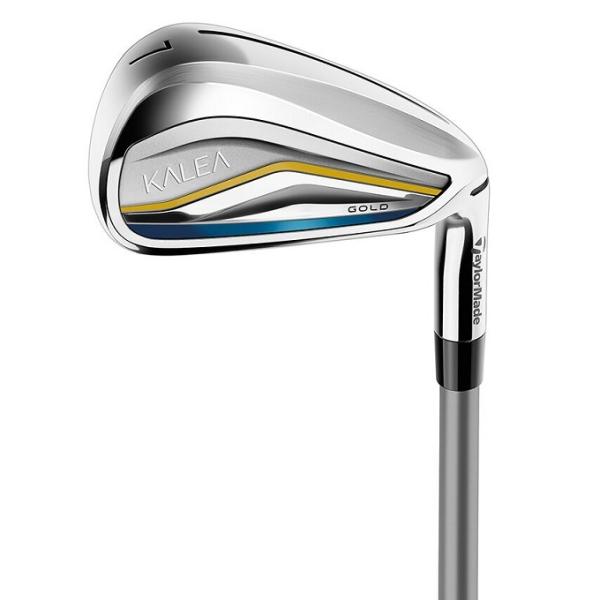 TaylorMade Kalea Gold Women's Iron：スペック：シャフト:Kalea Gold Ultralight Graphite 40-Lロフト31°(7I)レングス：36.25USモデル※海外メーカーからの取寄せとな...