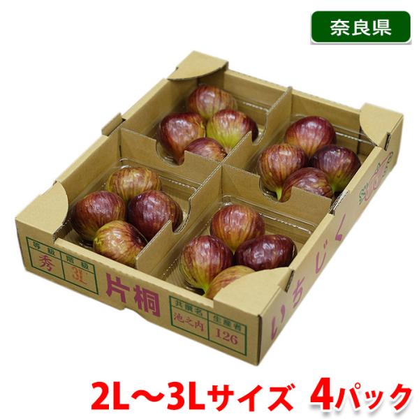 関西でも有数の無花果（いちじく）産地である奈良県・大和郡山市の産品。ハウス栽培も盛んで、安定した品質のいちじくが出荷されています。栄養分が豊富で様々な効能が期待されており「不老不死の果物」とも言われていたほどです。赤く柔らかい果実に完熟した...