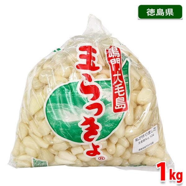 すぐに漬けられるよう下処理加工した「洗いらっきょう（洗い状態のらっきょう）」です。根と茎を切り皮を剥いて塩水で芽止め処理をしてあります。お手軽に甘酢漬けや塩漬けができ、手間がかかりません。「玉・らっきょう」は、サイズが小さく丸い品種で粒が小...