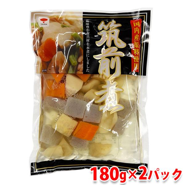 風味豊かな具材を水煮にした商品。国内産原材料使用を使用しています。筑前煮の具材のお手軽水煮パックです。カットした野菜（こんにゃく、人参、ごぼう、たけのこ、れんこん）で手軽に筑前煮をお作りいただけます。【こちらの商品は「ポスト投函」にて発送さ...