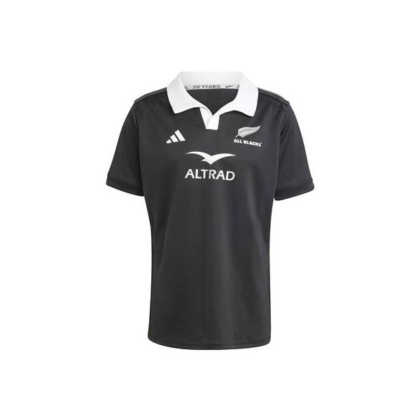 ☆リサイクル素材で作られた、ソフトなオールブラックスジャージー。アイコニックなシルバーファーンを胸に、オールブラックス選手たちとファンは一体感を高める。ニュージーランドの誇り、オールブラックスへのサポートを表明するアディダスのラグビージャー...