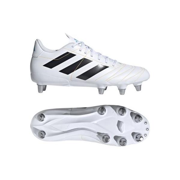 ☆このラグビースパイクは、スプリントやスクラムを組むときにガッチリと足を支える、ダイナミックなフォワードのプレーを追求した設計。軽量ながら耐久性に優れた合成皮革アッパーを採用。足裏の軽量化を図ったスプリットアウトソールには、8個のスタッドを...