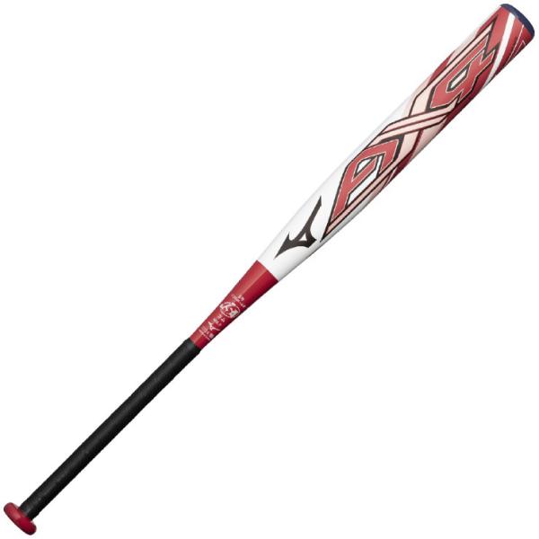 ☆ゴムソフトボール専用設計、AX4。多層構造により本体強度の安定化と同時に驚異の反発力を両立。■品番：1CJFS32984■カラー：（0164）ホワイト×レッドピンク■サイズ：84cm/平均650g■最大径：平均Φ57mm■素材：カーボン＋...