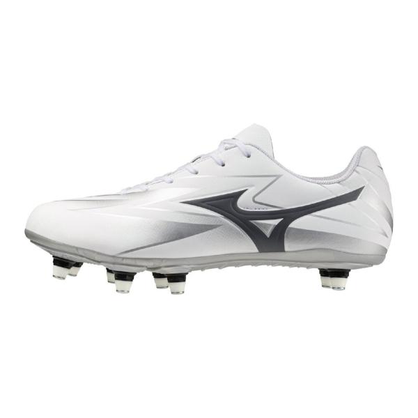 ☆スーパーワイドフィットのフォワード向けCLUBモデル。柔らかな人工皮革とスーパーワイドフィットが魅力の1足。ソールの柔軟性を向上し、素足感覚を追求。■素材：甲材：人工皮革底材：合成底スタッド：金属、合成樹脂（取替式）■質量：約330g（2...