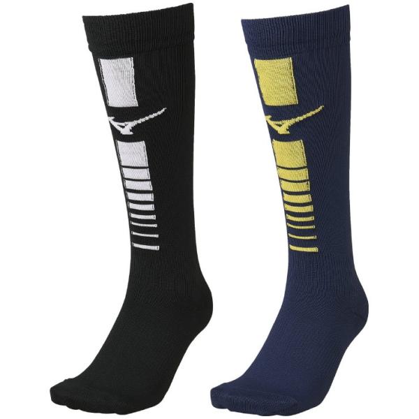 ☆2足組みのソックス。ボーダーデザインの色違い組み合わせ。■組成：ポリエステル・綿・その他■サイズ：25-27cm、27-29cm■カラー：（90）ホワイトxイエロー