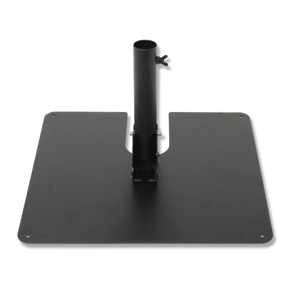 ●JANコード：4545018008489●備考：サイズ：350×200×350mm　ポール収納部：内径30mm 材質：スチール○収納に便利な折畳式のスチール製、のぼり立て用のスタンドベース。○重さ約2.9Kg※商品画像は実物と多少色味が異...