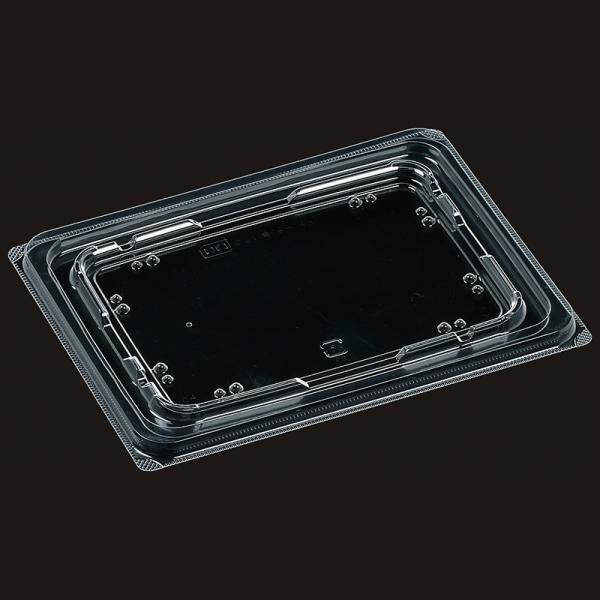 ○外寸：193×144×高8mm○材質：ＯＰＳデリバリーやテイクアウトに最適な、大容量サイズの角型弁当容器「DLV角19−14（47）」専用の内外かん合式透明蓋です。空気穴あり。●電子レンジ使用不可●オーブン使用不可●耐油性：なし●耐熱温度...