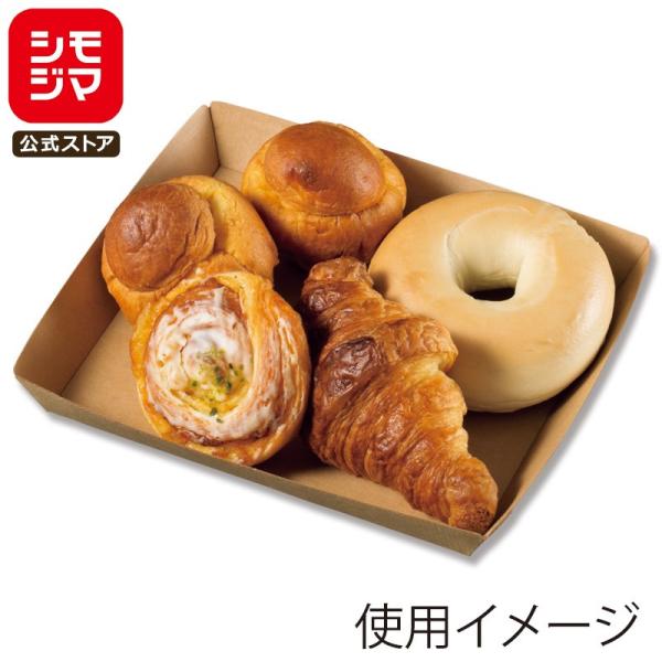JANコード:4901755033717 シモジマコード:004248334材質:未晒クラフト紙サイズ:内寸:天面210×185/底面190×165/高30mmナチュラルなクラフトテイストのノンフッ素の食品トレーです。3層構造のため、強度が...