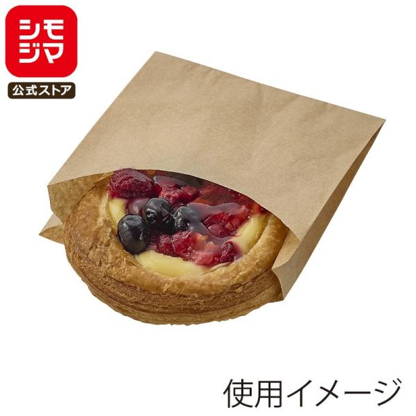 JANコード:4901755034554 シモジマコード:004180785材質:ノンフッ素耐油未晒クラフト紙45gサイズ:幅120×横マチ35×高140mmノンフッ素の耐油袋です。フライドポテトやコロッケ・メンチカツなどの総菜を入れるのに...