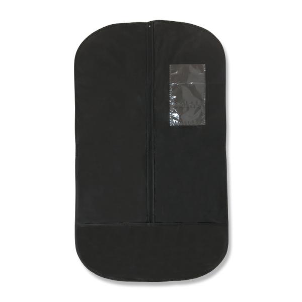 ●JANコード：4901755087321●備考：サイズ:幅600×高980mm 材質:背面不織布60g/内面不織布50g 入数:5枚〇衣類を汚れや雨から守り、持ち運びにも便利な二つ折りタイプのスーツバッグです。〇コストパフォーマンスのよい...