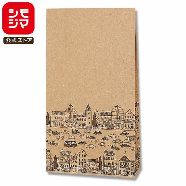●メーカー名：株式会社シモジマ●JANコード：4901755300048●備考：巾210×マチ80×高385mm　未晒　100枚○柄とサイズのバリエーションが豊富です。○サイズ：巾210×マチ80×高385mm※商品画像は実物と多少色味が異...