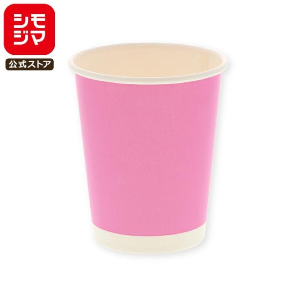 口径80×底径57×高92mmアイス・ホット兼用の紙コップです。両面PEコーティング加工で結露に強いので、特にコールドドリンクにおすすめです。白地にキュートなピンクカラー。食品衛生法規格基準適合商品です。●満杯容量:約295ml●入数:50...