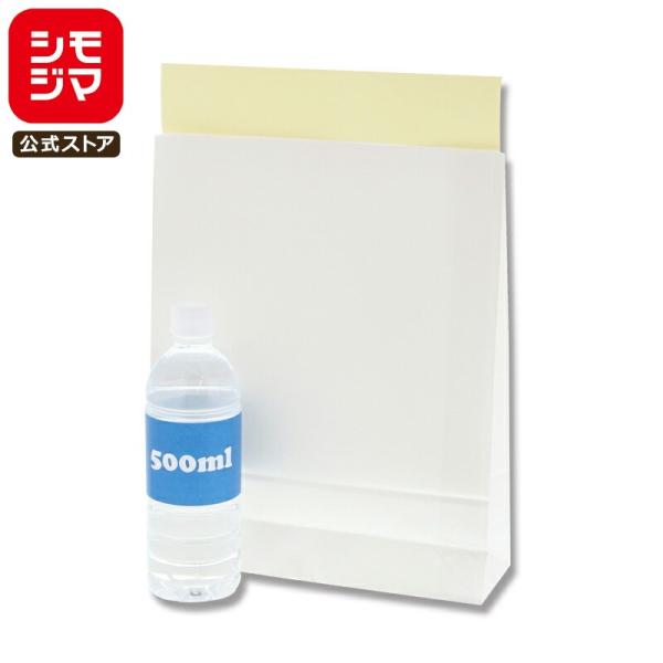 ●メーカー名：株式会社シモジマ●JANコード：4901755363180●商品コード：004192401●備考：サイズ:横260×マチ80×高320mm+50(ベロ)mm　色・柄:白無地　入り数:25枚○厚みのある書籍や洋服など様々なものを...