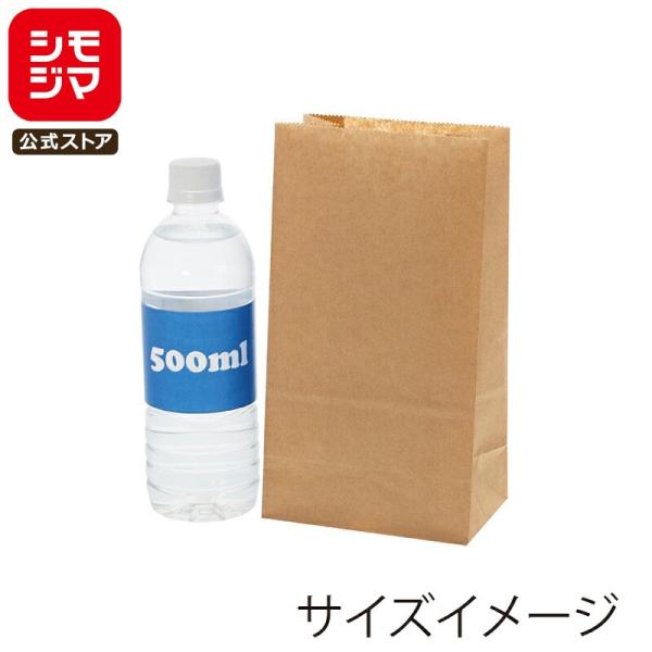 JANコード：4901755573992　シモジマコード：004180331材質：ノンフッ素耐油未晒クラフト紙50g　商品サイズ：幅130×マチ80×高235mmノンフッ素の耐油袋です。ポテトやコロッケなどの総菜を入れるのに適した袋です。●...