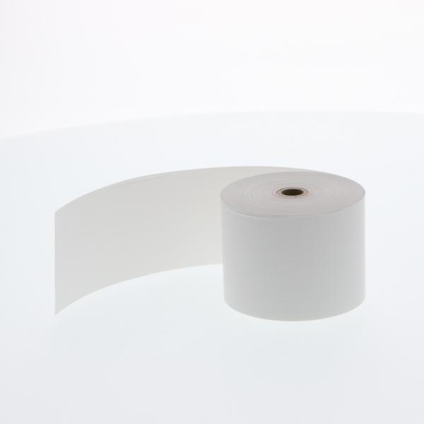 ●JANコード：4901755741568●備考：紙幅58mm×全長63M×口径12mm　5巻入り○ゴミが出ない芯無し（コアレス）のレジペーパーです。○スタンダードな58mm幅、印字内容の保存性が高めで約5年保存が効く中保存タイプ。○新税率...