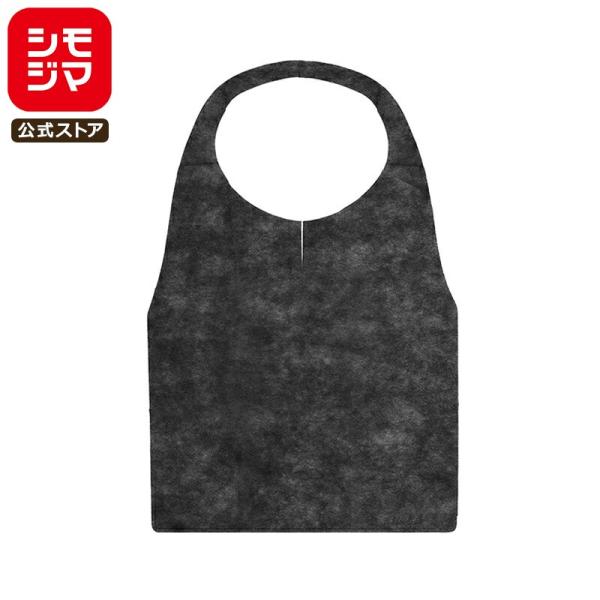 JANコード：4901755903607　シモジマコード：004711601材質：不織布サイズ：幅390×高580mm/紐から下の高さ:390mm衣類の汚れを防ぐ、小さめの使い捨てエプロンです。柔らかい肌触りの不織布製。ミシン目付きで、首回...