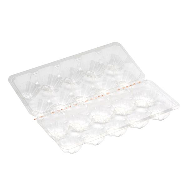 JANコード：4905361010018　シモジマコード：004421123サイズ：外寸：横245mm×縦106mm×高66（フタ高37）mm材質：A-PET産地直送販売などにおすすめ！タマゴ用のフードパック！LGサイズ10個対応タイプ。●...