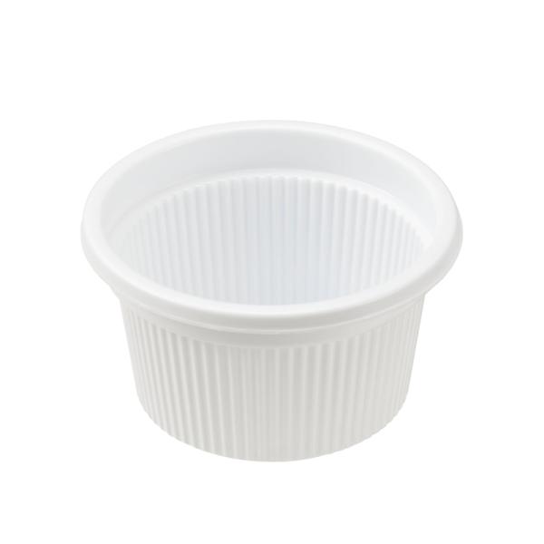 ●メーカー名：エフピコチューパ株式会社●JANコード：4940221098492●備考：サイズ:外寸:直径43×高さ23mm 材質:HIPS 入数:50個◯シモジマコード:004468877◯電子レンジ非対応◯ほんの少量のソースやたれを入れ...