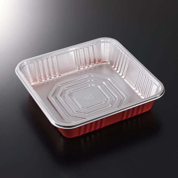 JANコード:4945965026817　シモジマコード:004467227サイズ:外寸:214×214×48mm材質:HIPS商品説明:仕切りのない正方形フォルムの弁当容器です。共蓋『DXHS-23 共蓋』は別売りです。●電子レンジ使用不...