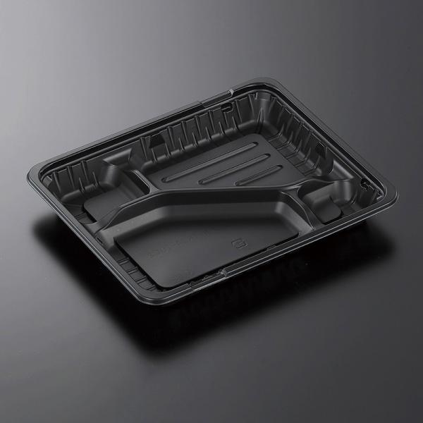 汎用性の高いシンプルな弁当容器です。専用内嵌合蓋「CTガチ弁IK24−20」は別売です。●電子レンジ使用可●オーブン使用不可●耐熱温度：130℃●耐油性あり●仕切りの数：4●ご飯の量：約170gまたは150g●入数：50枚※ 商品画像は実物...