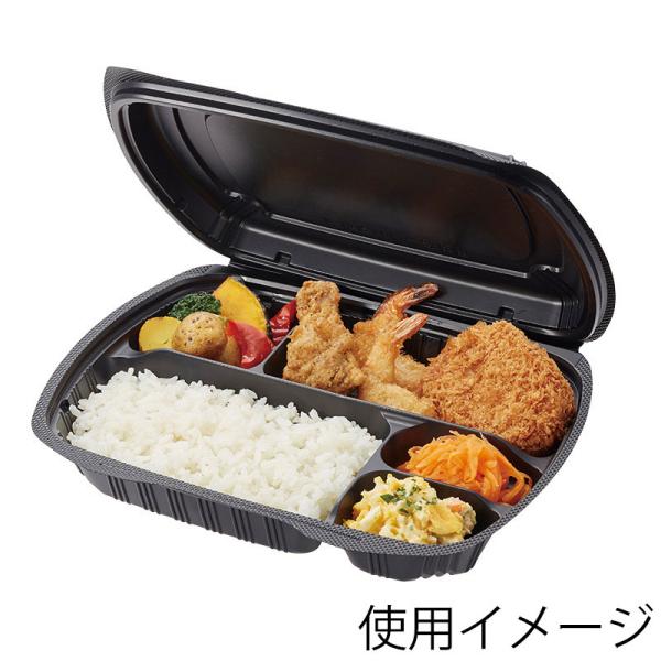 ●メーカー名：リスパック株式会社●JANコード：4946944052490●備考：外寸:横248×縦201×高35(蓋高20)mm バイオPPF 25枚◯シモジマコード:004450518◯テイクアウト専用の本体・蓋一体型の容器です。◯植物...