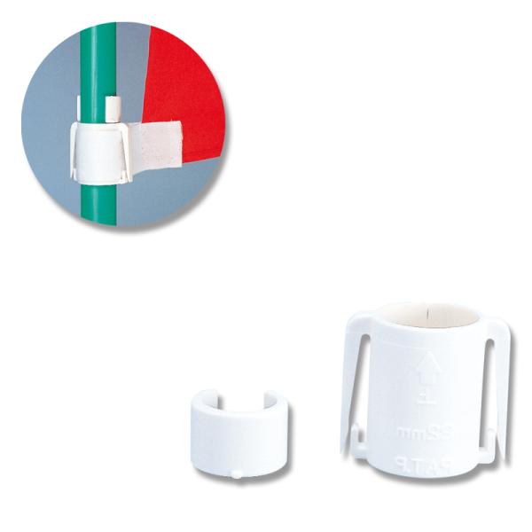 ●メーカー名：第一ビニール株式会社●JANコード：4968438007182●備考：φ22mm用　プラスチックのぼりの巻き上がりを防止する回転式ストッパーです。22mm径のポール専用。※ 商品画像は実物と多少色味が異なる事がございます。予め...