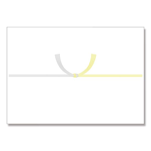 JANコード：4974268217127 シモジマコード：004840295サイズ：縦148mm×横210mm/紙厚:0.08mm材質：上質紙65g商品説明：黄白水引の入った仏事用に使用するのし紙です。JIS規格A5判（148×210mm）...