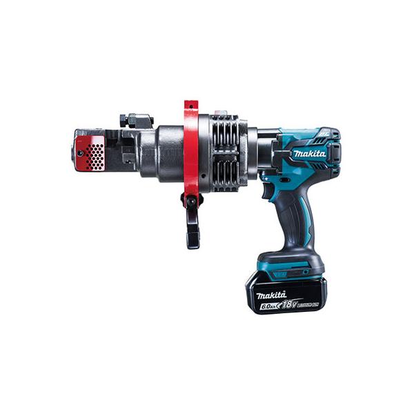 ※バッテリBL1860B・充電器DC18RF・ケース付■作業量・切断速度アップ！「BLモータ搭載」充電式鉄筋カッタ登場■切断時の飛散防止■ヘッド部360°回転■リターンバルブ