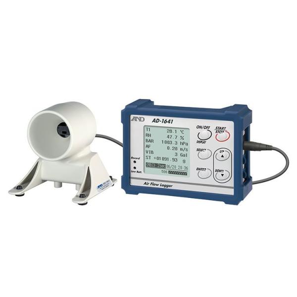 ※一度に複数個の購入をご希望の方はご注文前にご相談下さい。■特長・5つの環境データ（風速・温度・湿度・気圧・振動）を同時に測定し、記録することができます。・天びんと接続することで、計量データと環境データを同時に記録できます。・測定データは専...