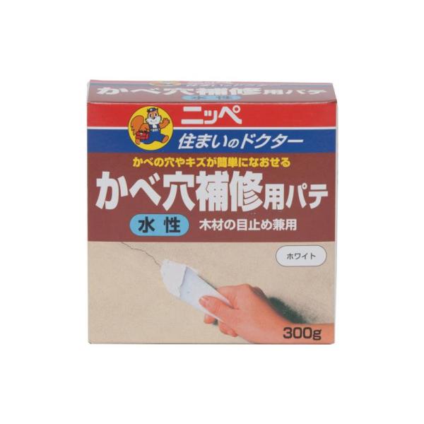 【商品名】ニッペホームプロダクツ(株) 水性かべ穴補修用パテ 300g ホワイト HPRH00-300 1個 4976124601002【メーカー名】ニッペホームプロダクツ(株)【商品名称】水性かべ穴補修用パテ 300g ホワイト HPRH...